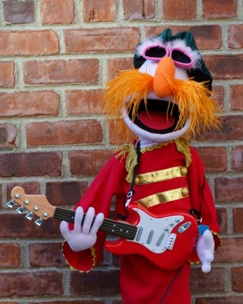 Pepper Floyd Muppet Puppet | Muppet Puppet | the Muppets - Etsy