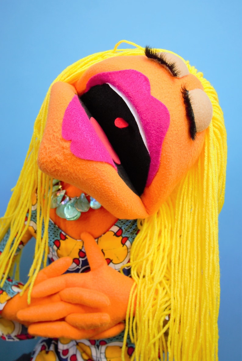 Janice Muppet Puppet | Muppet Puppet | the Muppets - Etsy