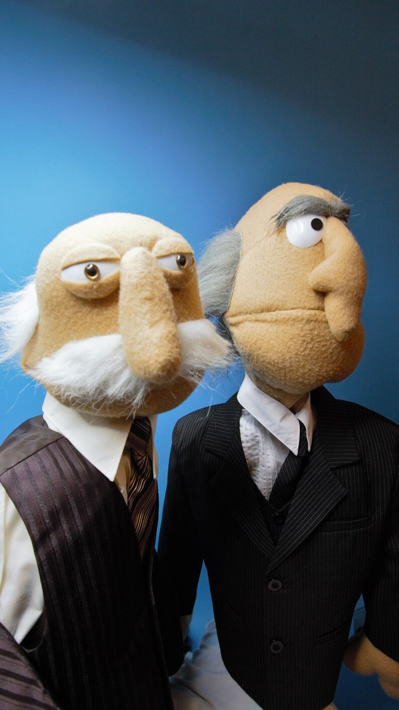 Statler and Waldorf Muppet Puppet - Etsy Canada
