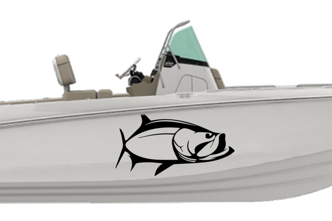 Tarpon Fish Boat Sticker Decals Compatible With Boston Whaler Boat ...