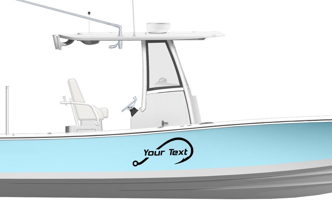 Boat Decals Left and Right Sides Compatible With Regulator Boat Sticker ...