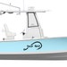 Sailfish Boat Sticker Graphic Decals Compatible With Center Console ...