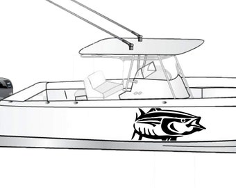 Yellowfin Boat Decal - Etsy