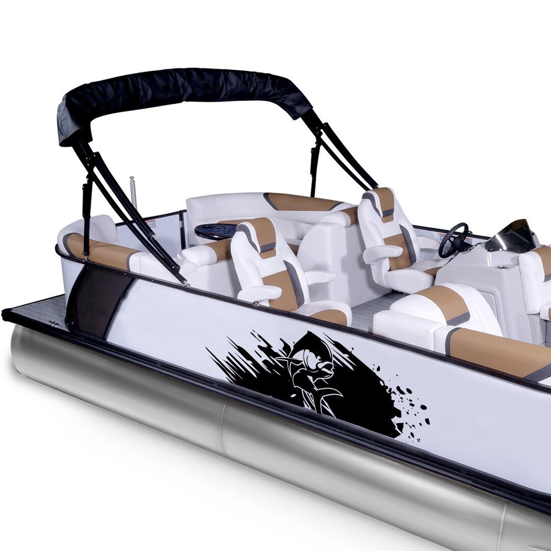 Dorado Boat Sticker Decals Kit Sides Compatible With Pontoon Boat ...