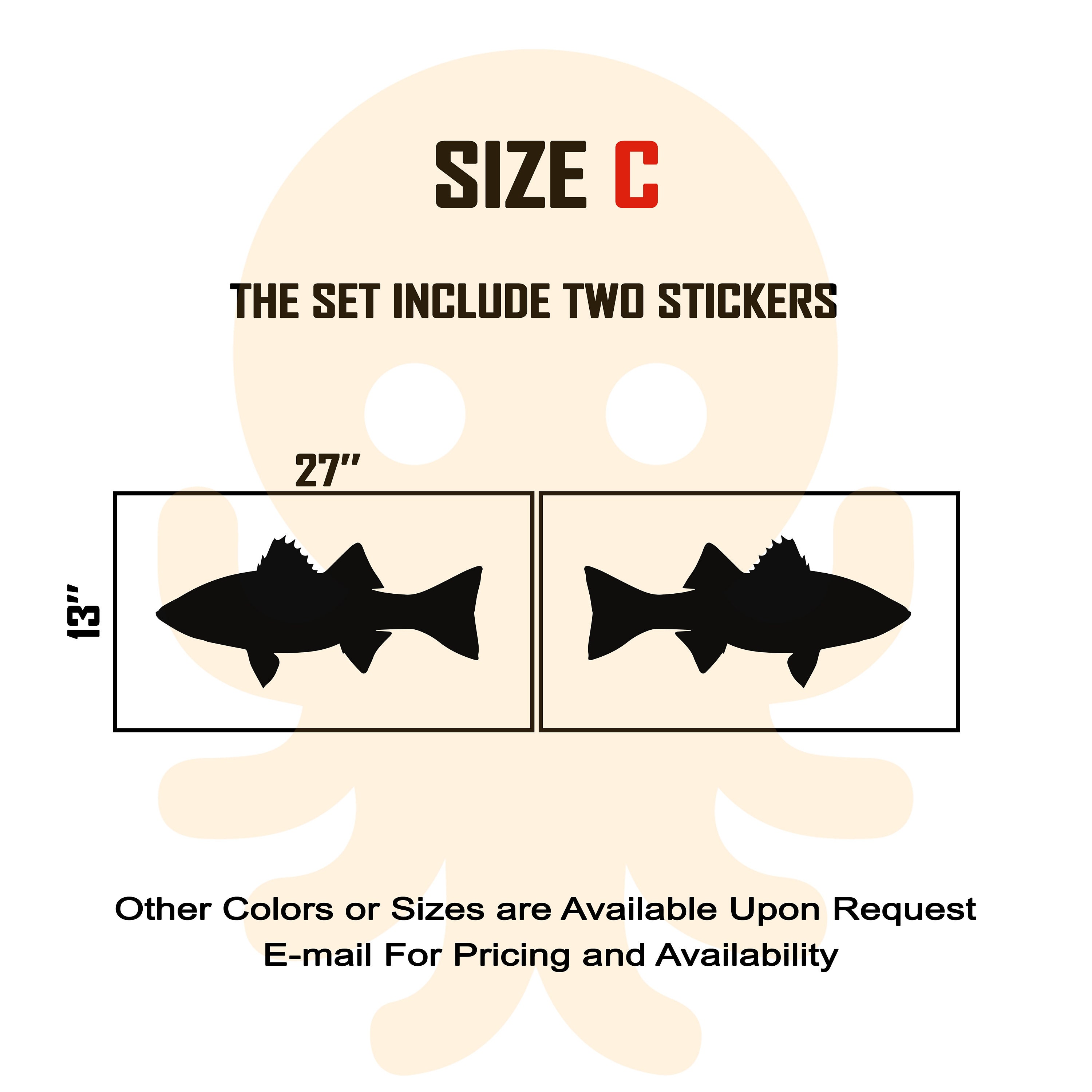 Decals for Tackle Boxes Sticker for Cool Box Fishing and Boat - Etsy