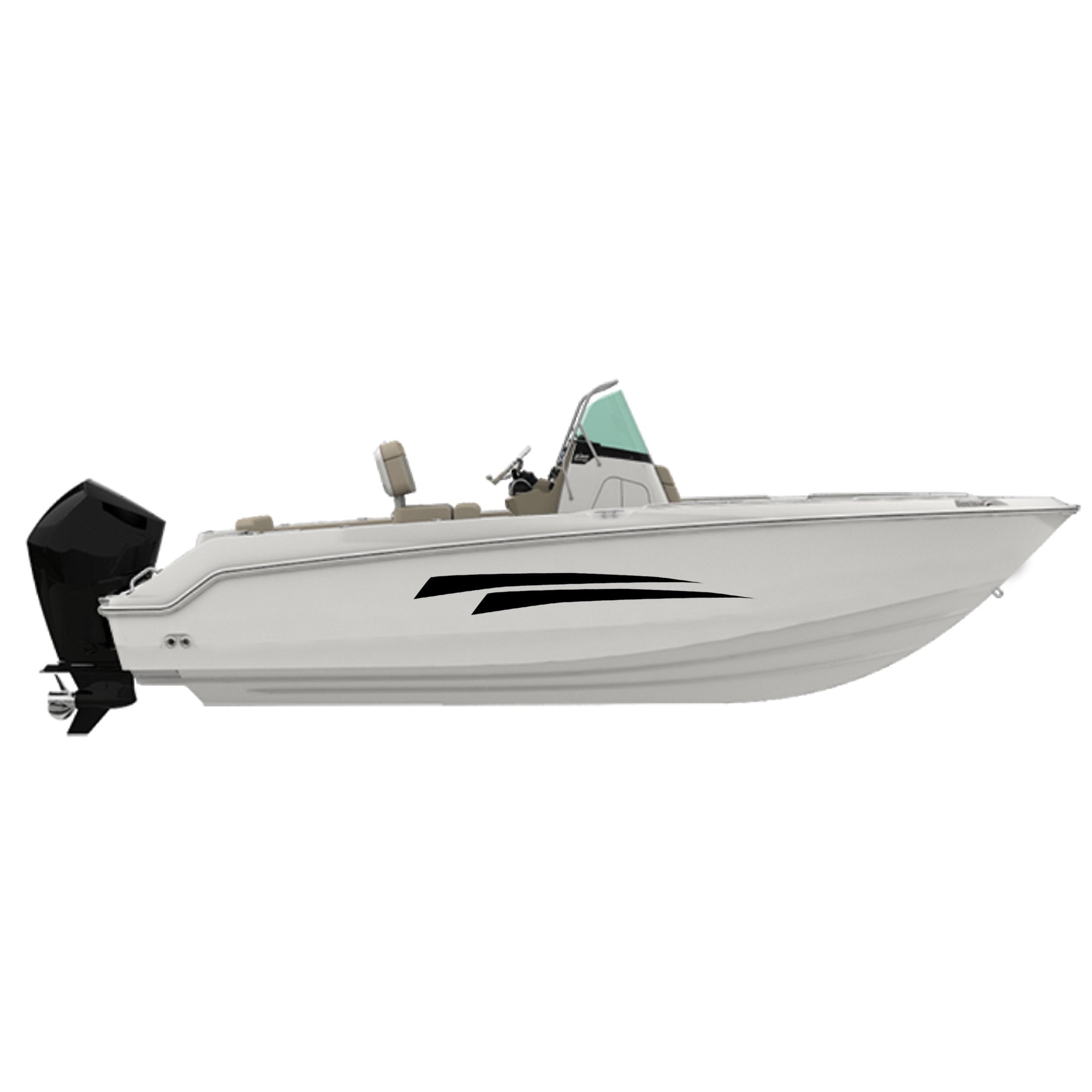 Graphic Kit Boat Decals Compatible With Boston Whaler 230 Outrage Boat ...