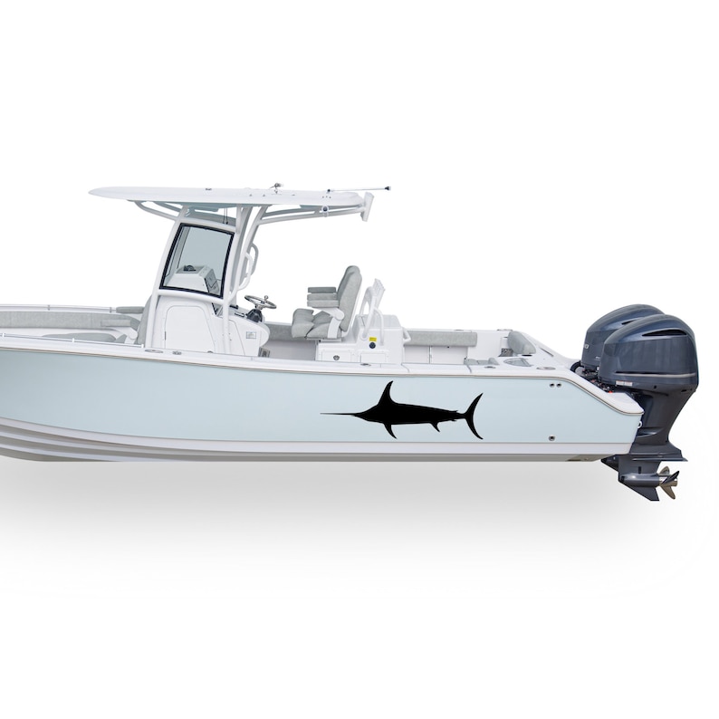 Sailfish Boat Sticker Decals Compatible With Center Console - Etsy