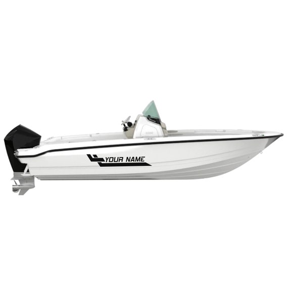 Racing Boat Decals Side Sticker Compatible With Boston Whaler - Etsy
