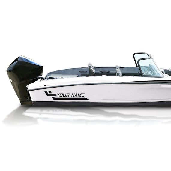 Racing Boat Decals Side Sticker Compatible With Bass Boat - Etsy