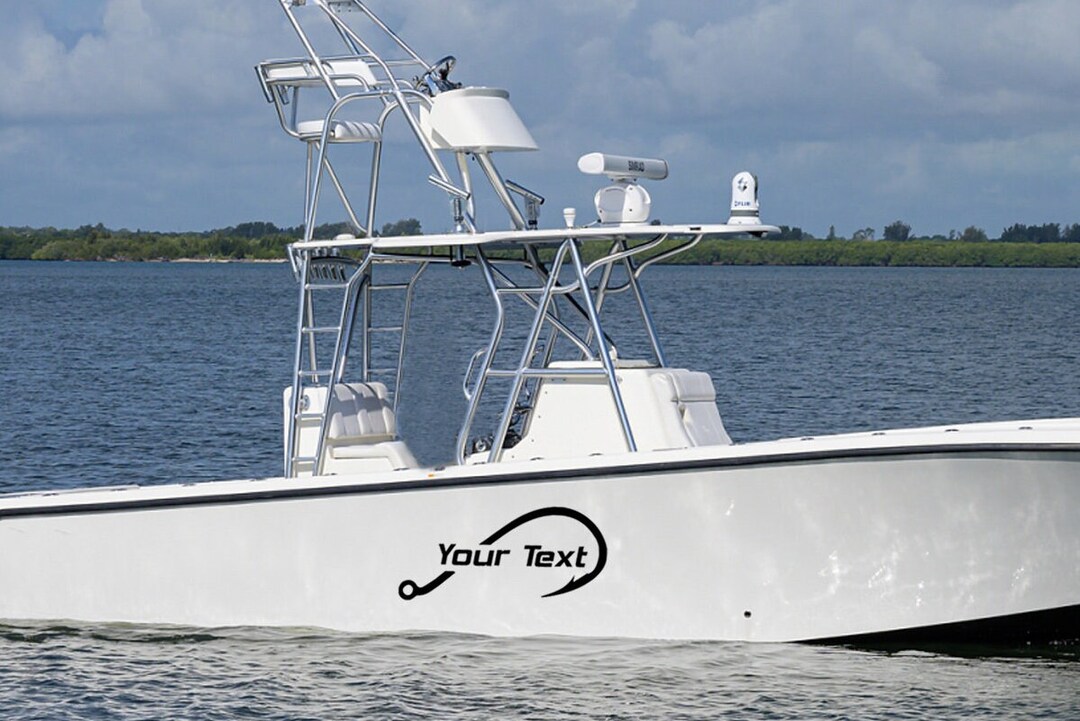 Boat Decals Left and Right Sides Compatible With Seavee Boat Sticker ...