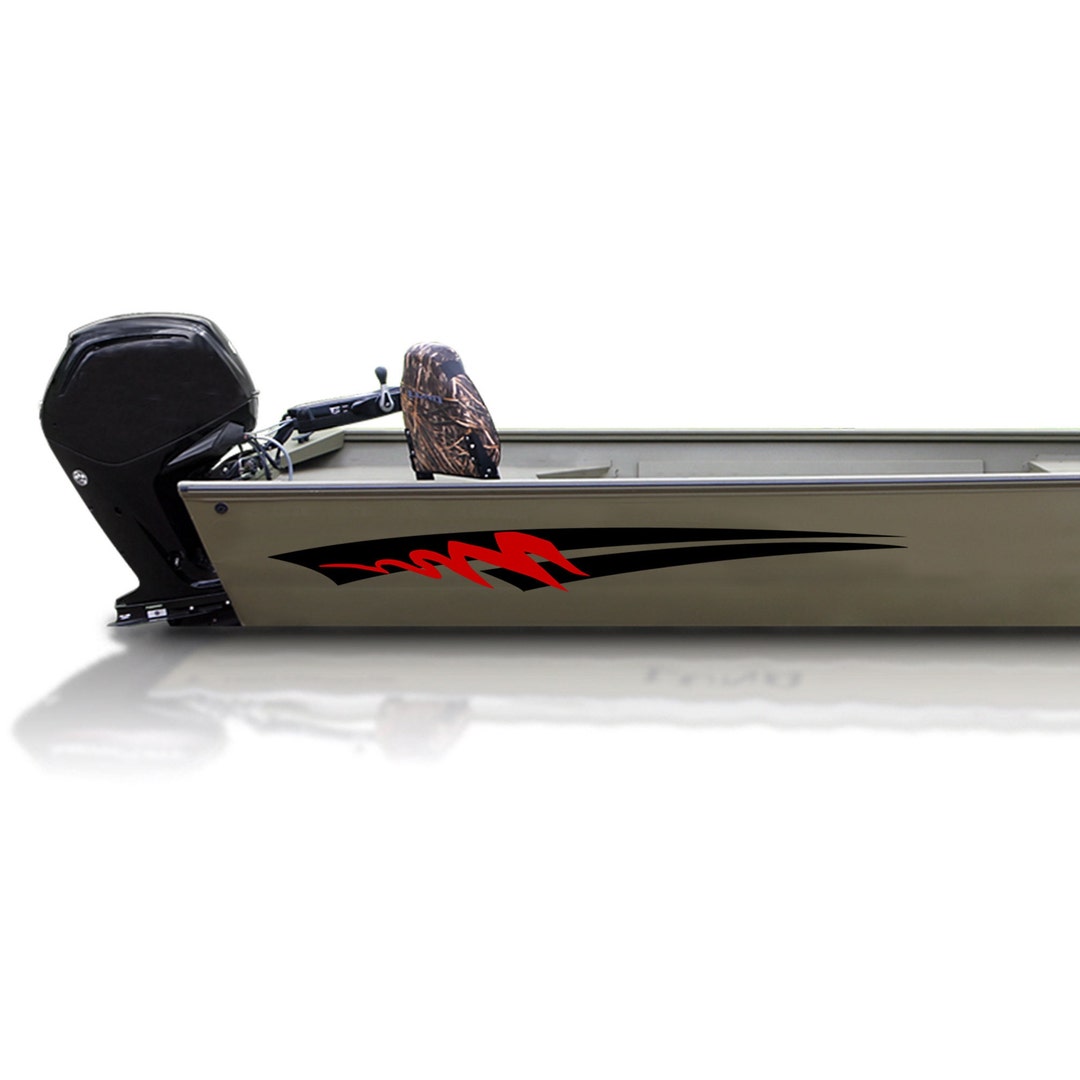 Graphic Boat Decals Compatible With Hunting Boat Sport Iguana Hunt ...