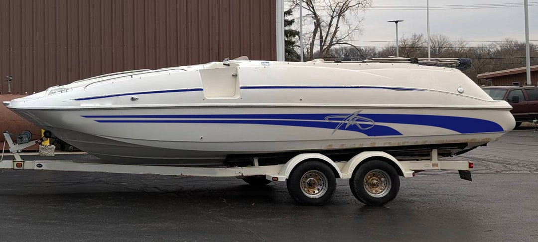 Graphic Boat Decals Compatible With Monterey 240 EXP SPORT Bowrider ...