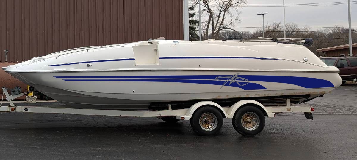 Graphic Boat Decals Compatible With Monterey 240 EXP SPORT Bowrider ...