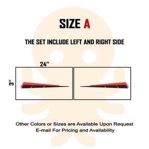 Custom Stripes Sticker Boat Trailer Decals , Heavy Duty Load Boat ...