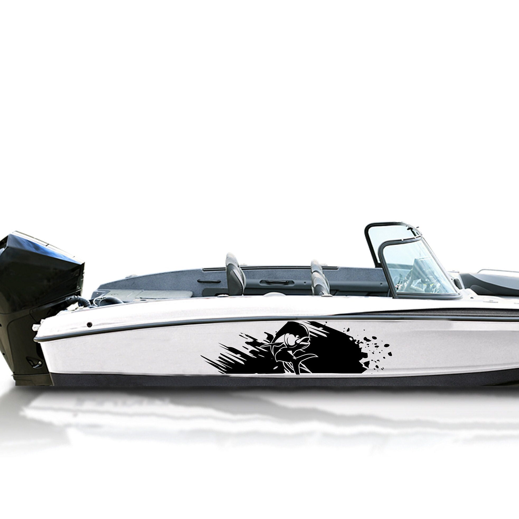 Boat Sticker Dorado Decals Kit Sides Compatible With Bass Boat Sticker ...
