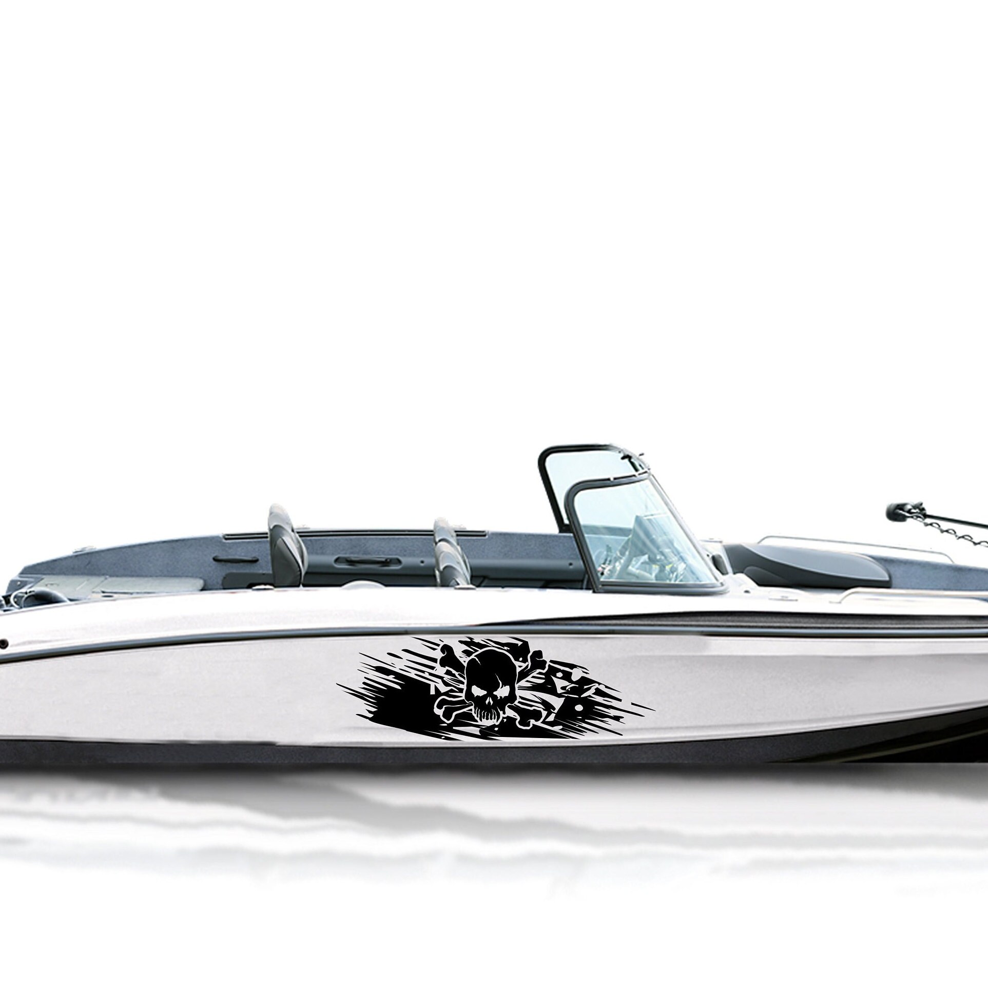 Boat Sticker Scull Graphic Decals Compatible With Bass Boat - Etsy