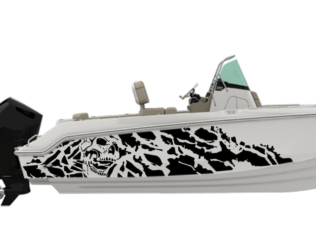 Nightmare Graphic Boat Decals Compatible With Boston Whaler Boat Sport ...