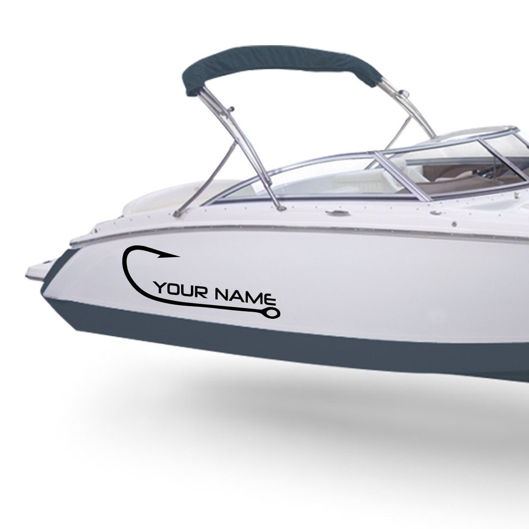 Boat Decals Hook Left and Right Sides Compatible With Bowrider Boat ...