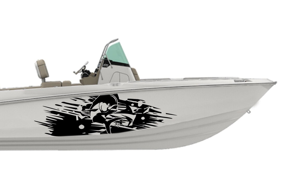 Mahi Mahi Boat Sticker Fish Decals Kit Sides Compatible With Boston ...