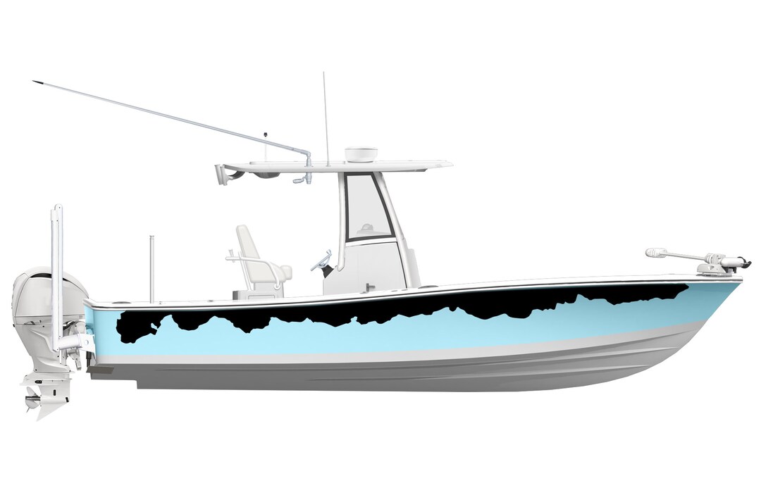 Boat Decal Graphic Compatible With Regulator Boat Sport Stripes Sticker ...