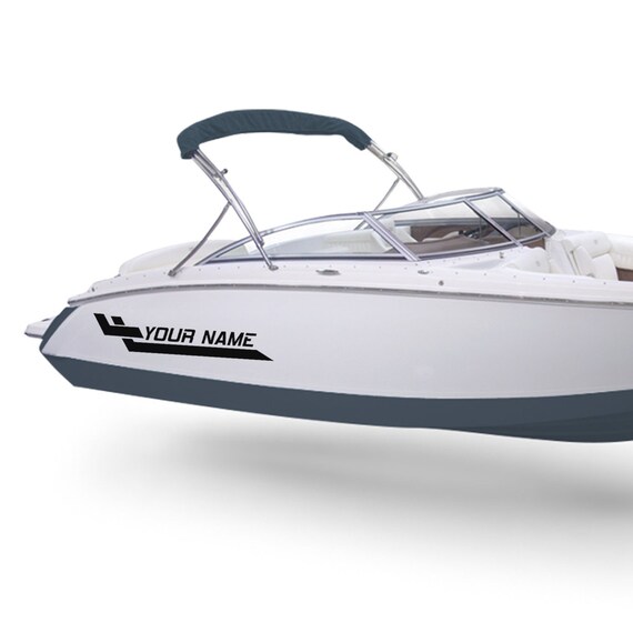 Racing Boat Decals Side Sticker Compatible With Bowrider Boat - Etsy