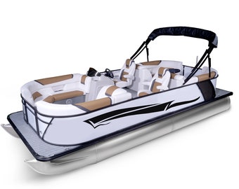 Pontoon Boat Stripes - Etsy