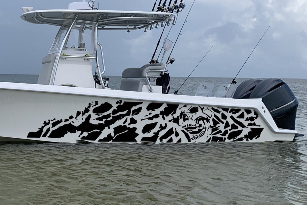 Nightmare Graphic Boat Decals Compatible With Contender Boat Decal ...