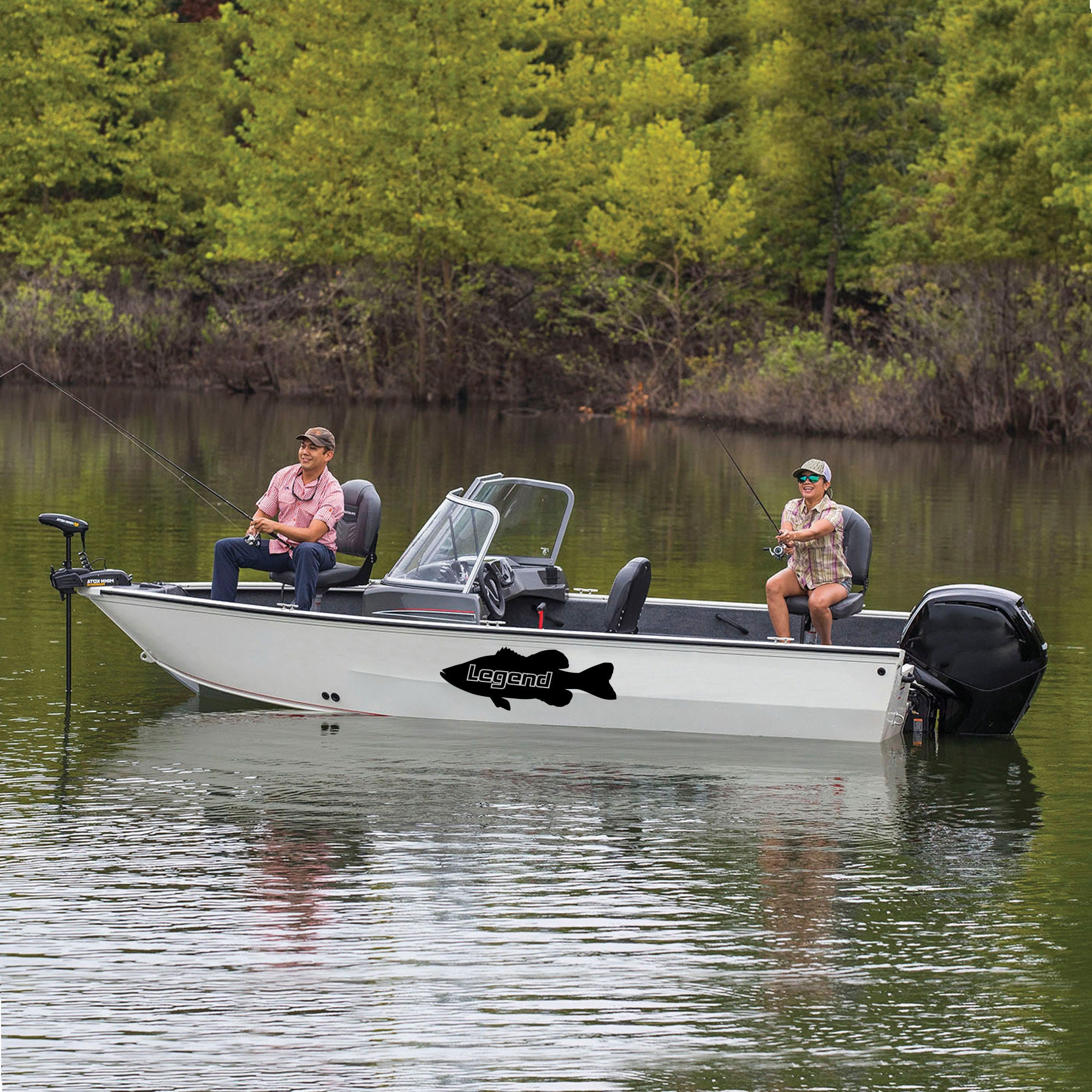Boat Custom Name Decal Compatible With Bass Boat Registration - Etsy