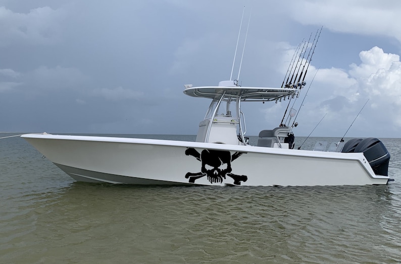 Boat Sticker Decals Compatible With Contender Boat Scull Decal Sticker ...