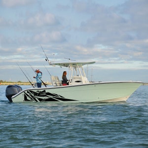 Sailfish Boat Sticker Graphic Decals Compatible With Center Console ...