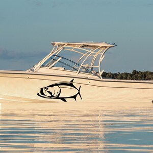 Tarpon Fish Boat Sticker Decals Compatible With Grady-white Boat Tarpon ...