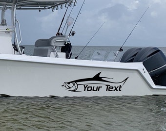 Custom Tarpon Fishing Decal - Etsy