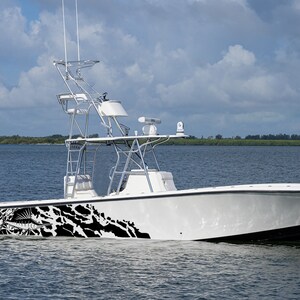 Nightmare Graphic Boat Decals Compatible With Seavee Boat Decal Sticker ...