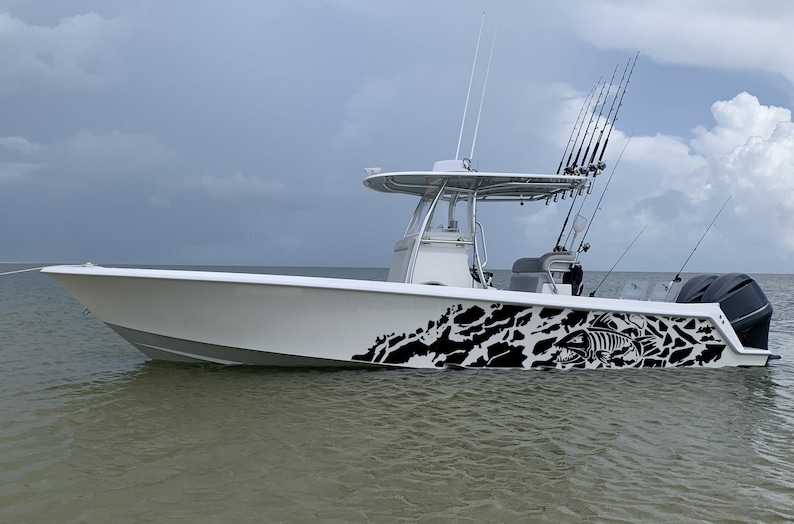 Nightmare Graphic Boat Decals Compatible With Contender Boat Decal ...