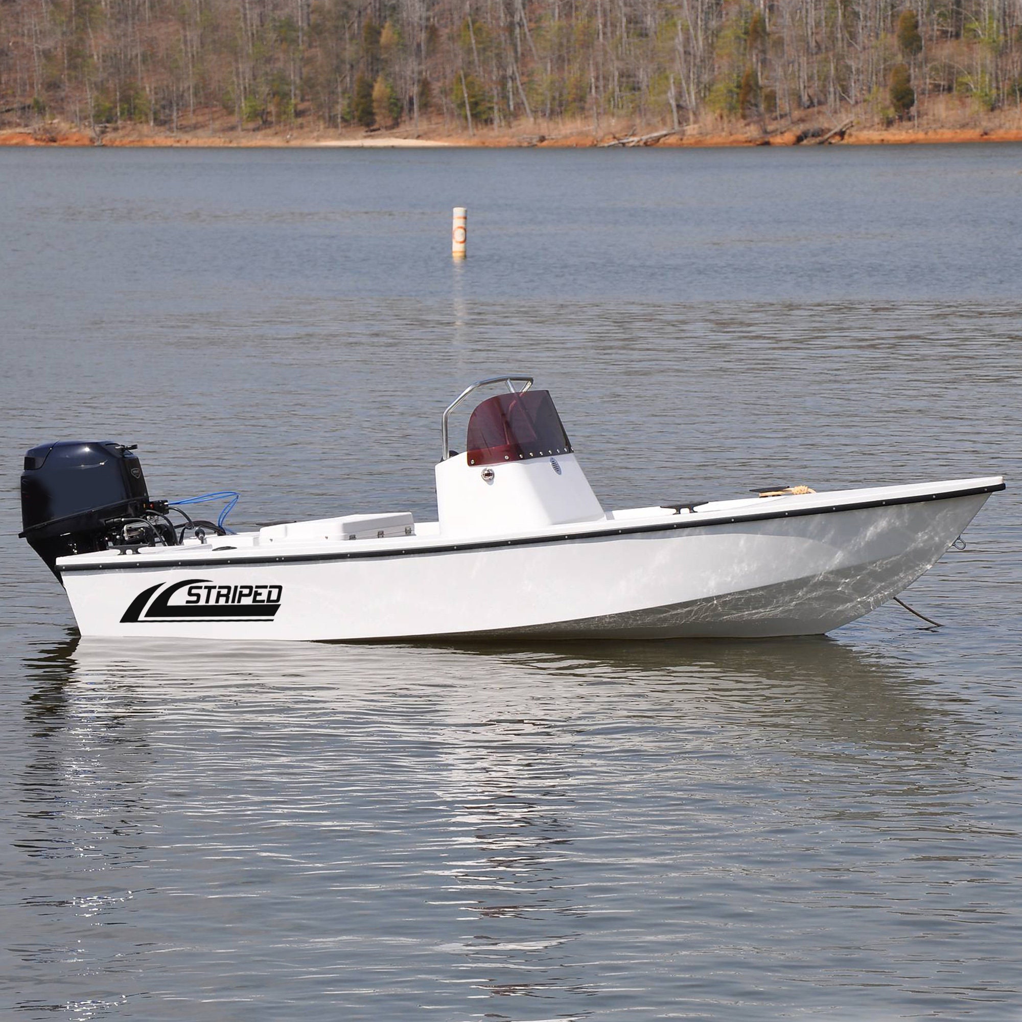 Sport Decal Boat Registration Number Decal Compatible With Skiff Boat ...