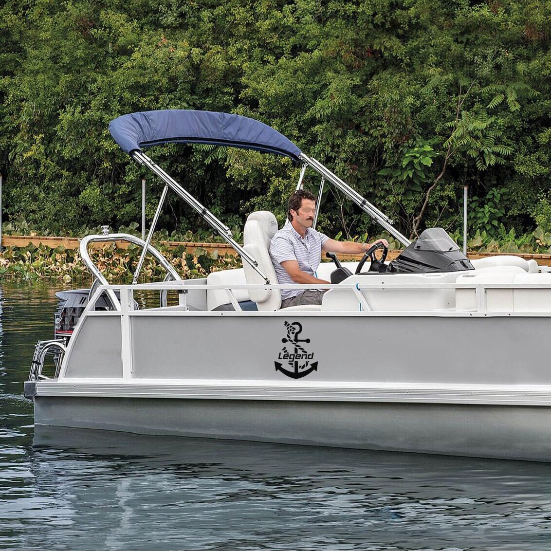 Boat Kit Decals Name Anchor Symbol Sides Compatible With - Etsy