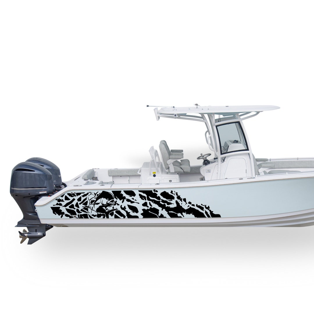 Mahi Mahi Fish Boat Decals Kit Sides Compatible With Center Console ...