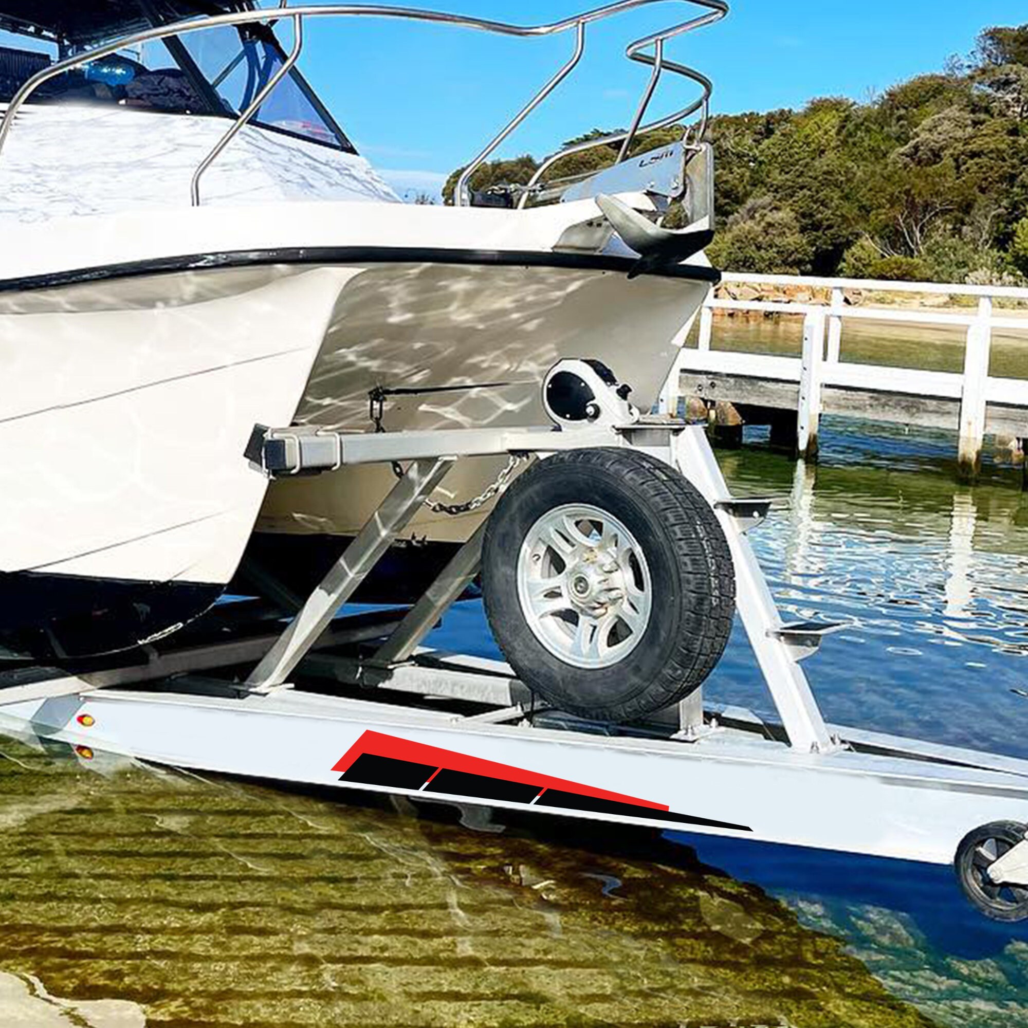 Custom Stripes Sticker Boat Trailer Decals Heavy Duty Load - Etsy