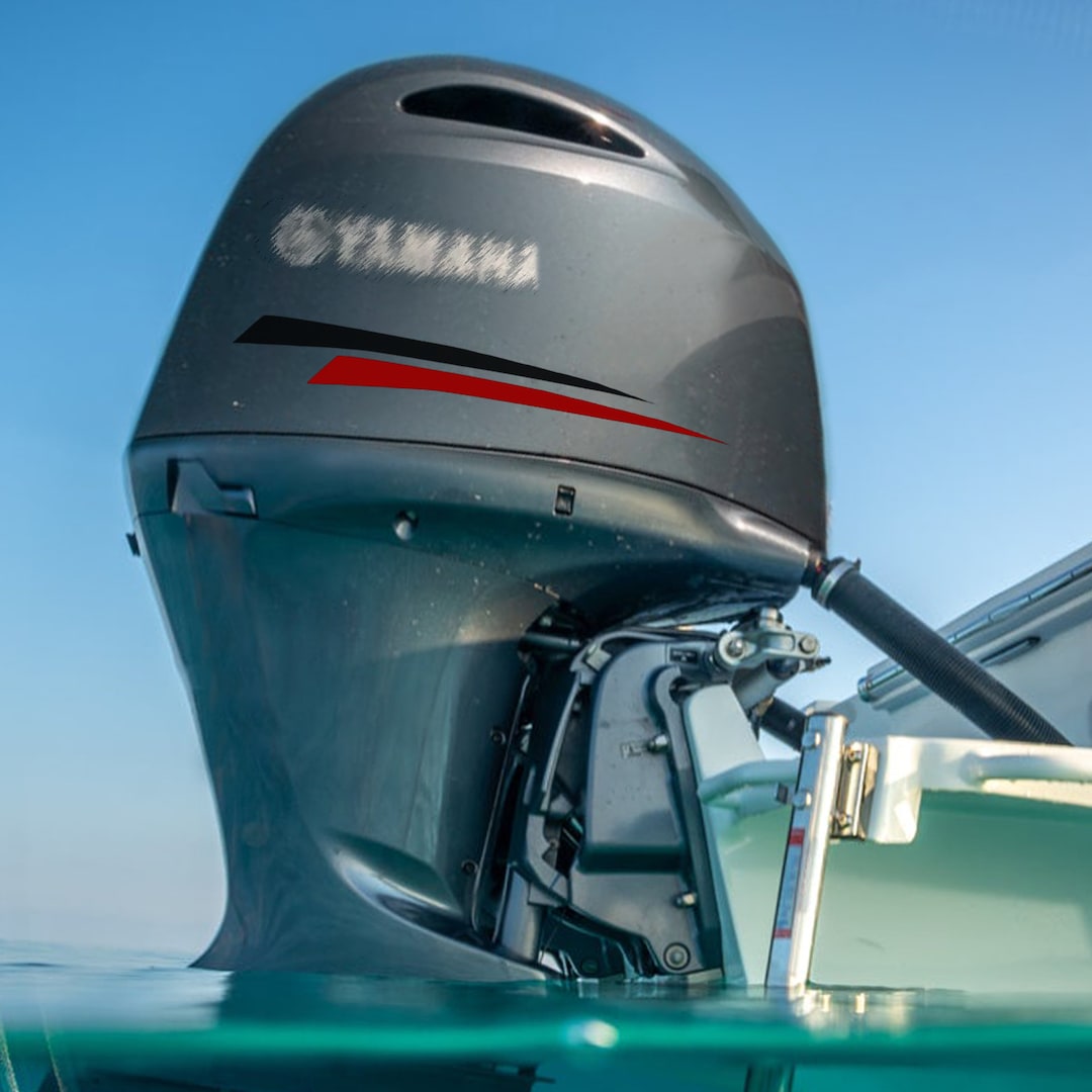 Set of Boat Engine Decals Compatible With Yamaha Boat Engine Sport ...