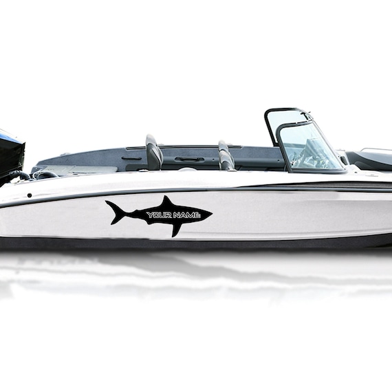 Shark Boat Decals