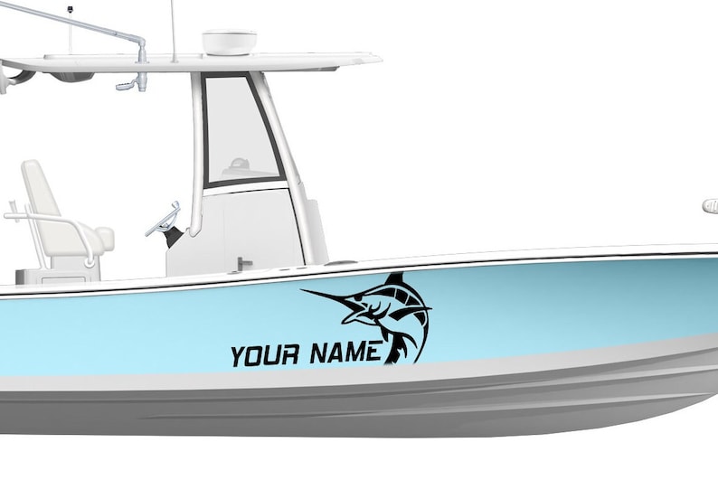 Boat Decals Logo Compatible With Regulator Boat Sticker Fishing Hook ...