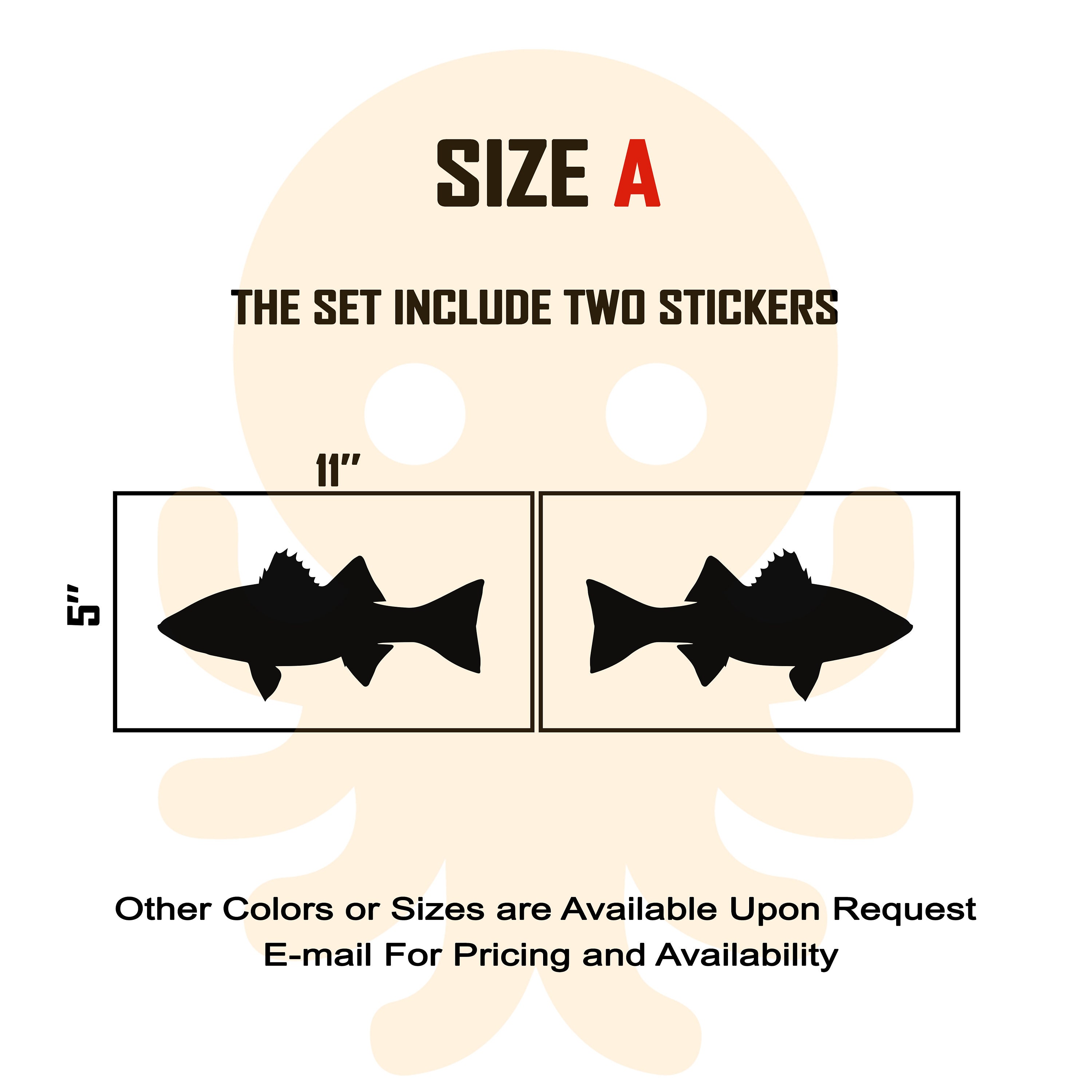 Decals for Tackle Boxes Sticker for Cool Box Fishing and Boat - Etsy