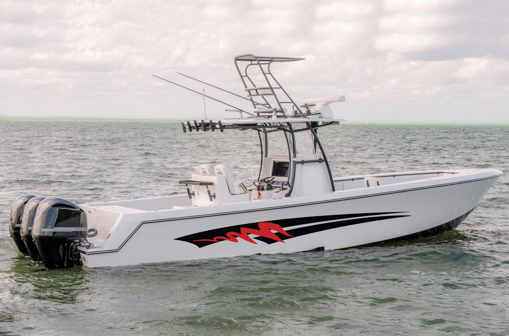 Graphic Boat Decals Compatible With Contender Boat Sport - Etsy