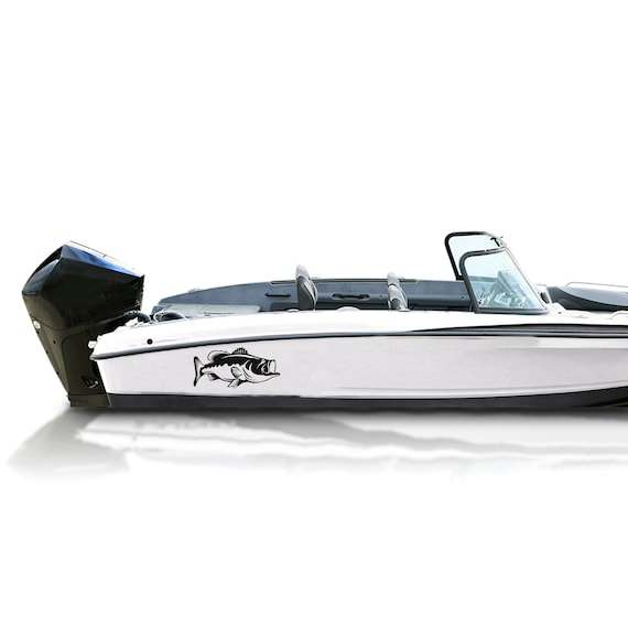 Largemouth Bass Graphic Boat Decals Compatible With Bass Boat | Etsy