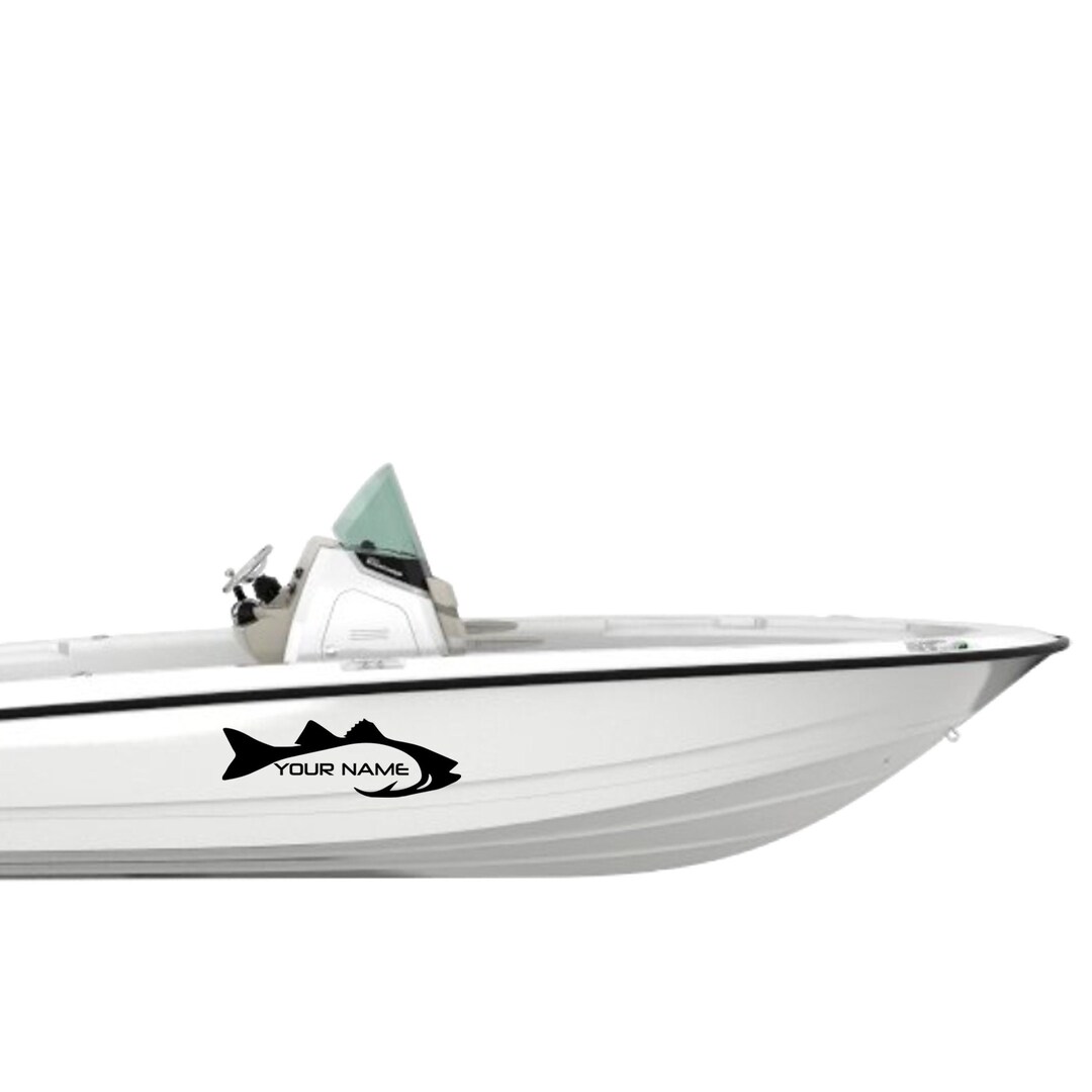 Striped Bass Boat Decal Compatible With Boston Whaler 220 Dauntless ...