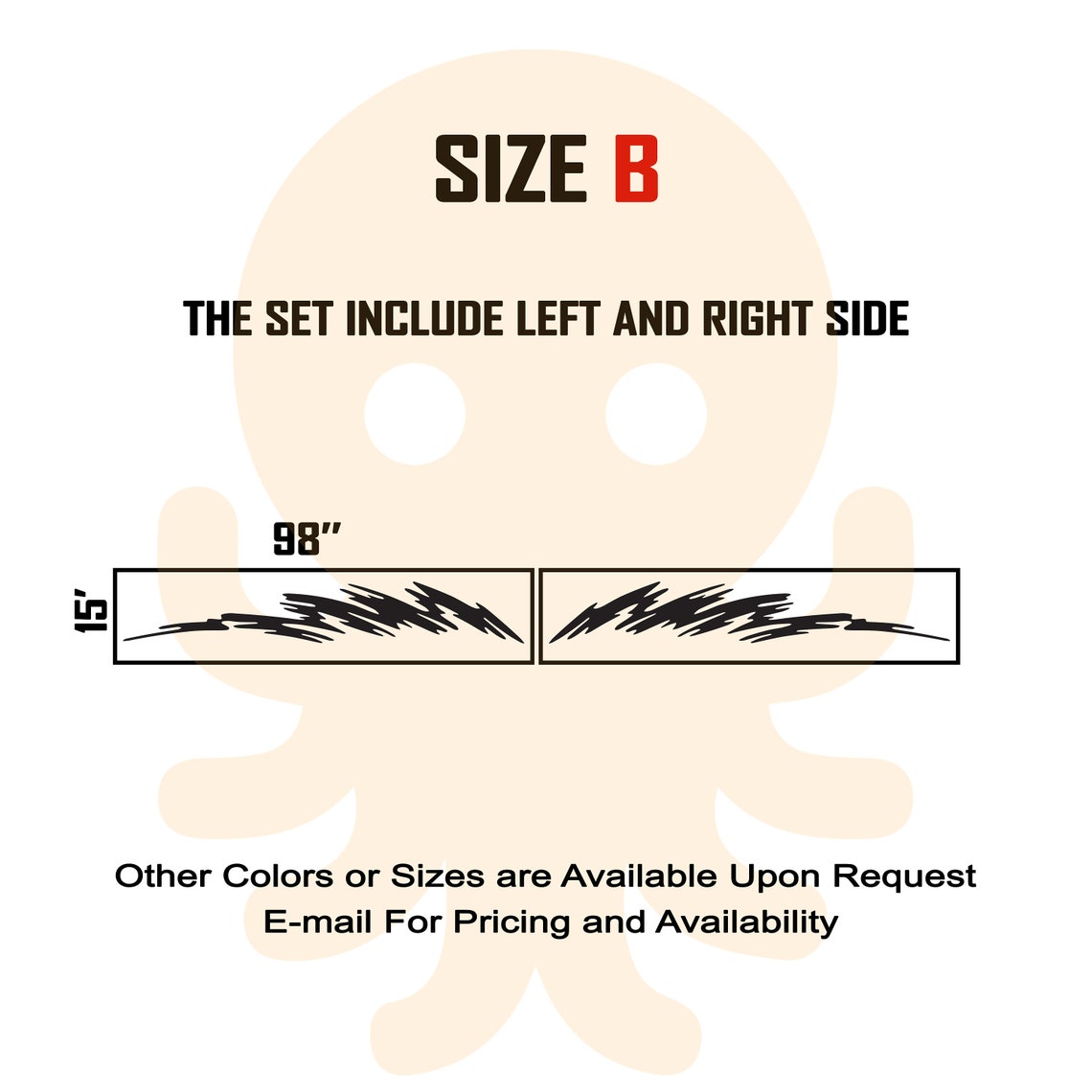 Boat Decals Brush Graphic Compatible With Bowrider Boat - Etsy