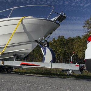 Custom Stripes Sticker Boat Trailer Decals , Heavy Duty Load Boat ...