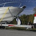 Custom Stripes Sticker Boat Trailer Decals , Heavy Duty Load Boat ...