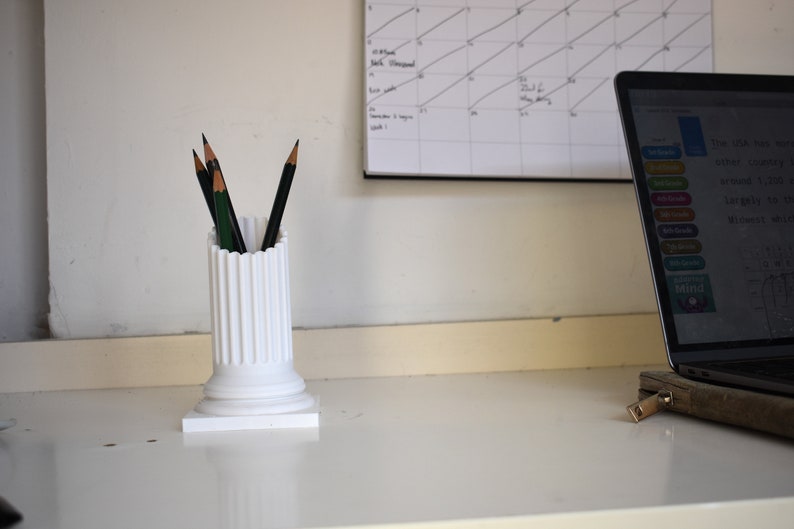 Colosseum Column Pencil Holder Pen Holder Pen Paintbrush | Etsy