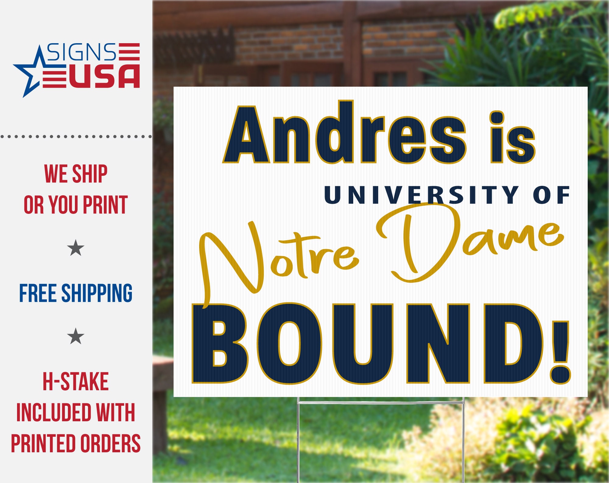 Usf Bound Sign - Etsy